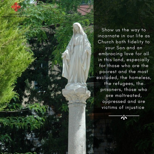 Blessed Vergin Mary Queen of Palestine